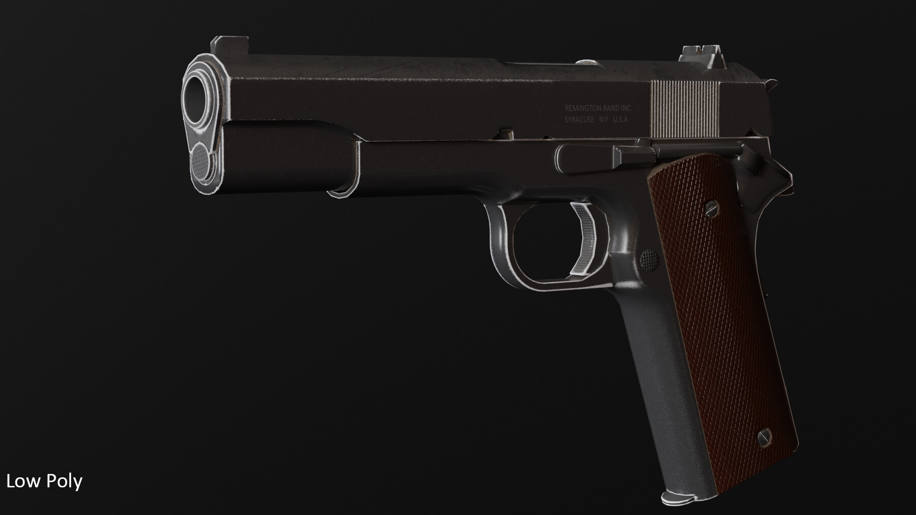 ArtStation - M1911 Pistol 3d Model | Resources