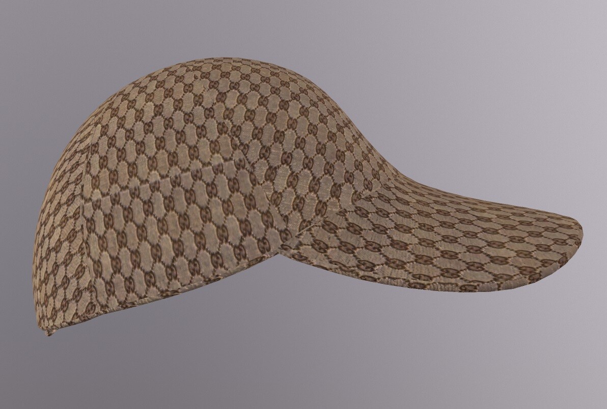 ArtStation - GUCCI CAP low-poly PBR | Game Assets