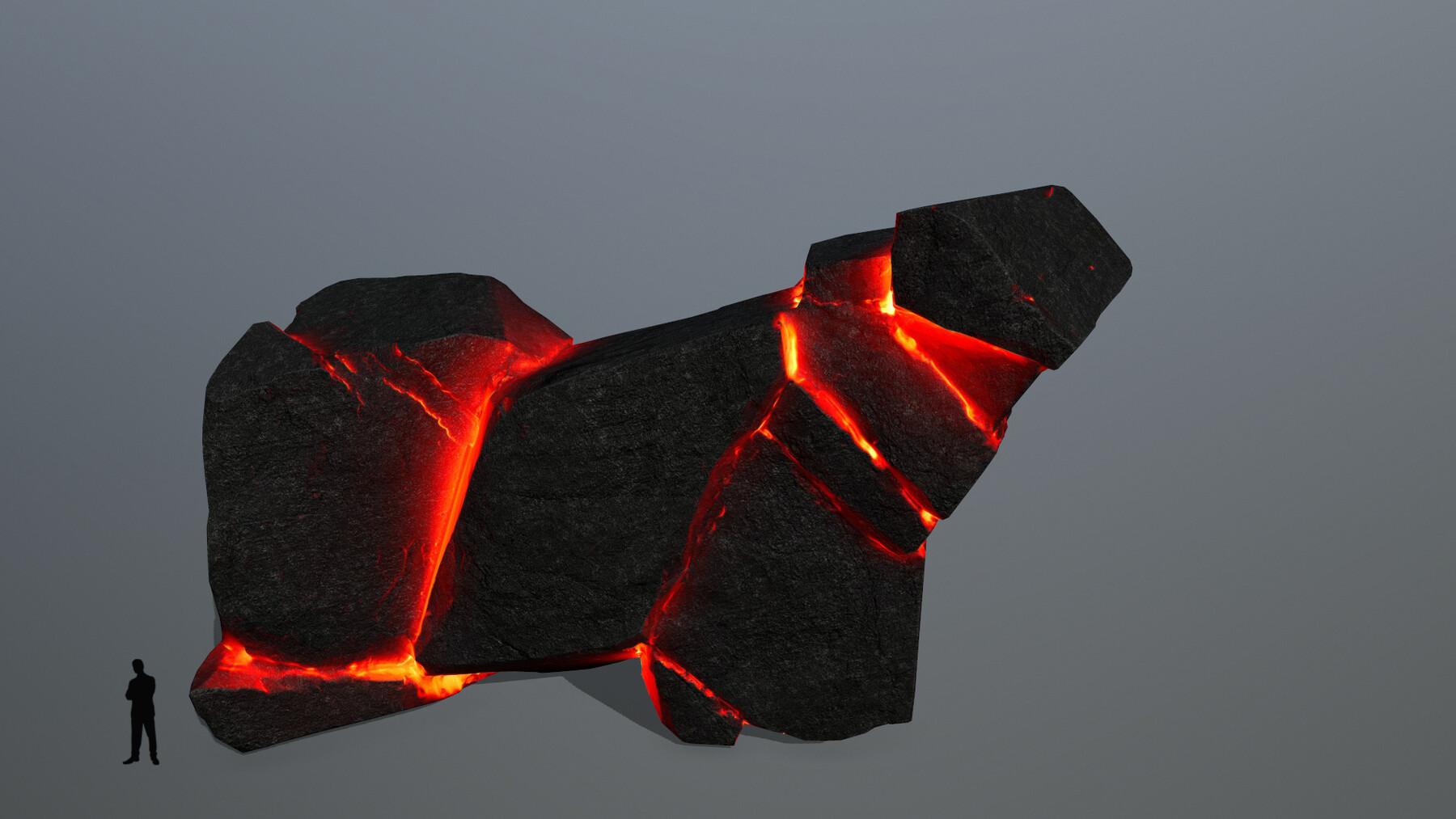 ArtStation - lava rocks | Game Assets