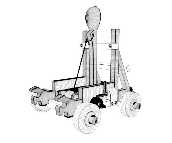 ArtStation - Golden Catapult 3D Model and 3D Print Model | Resources