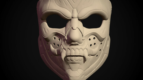 ArtStation - Printable Skull mask 3D model | Resources