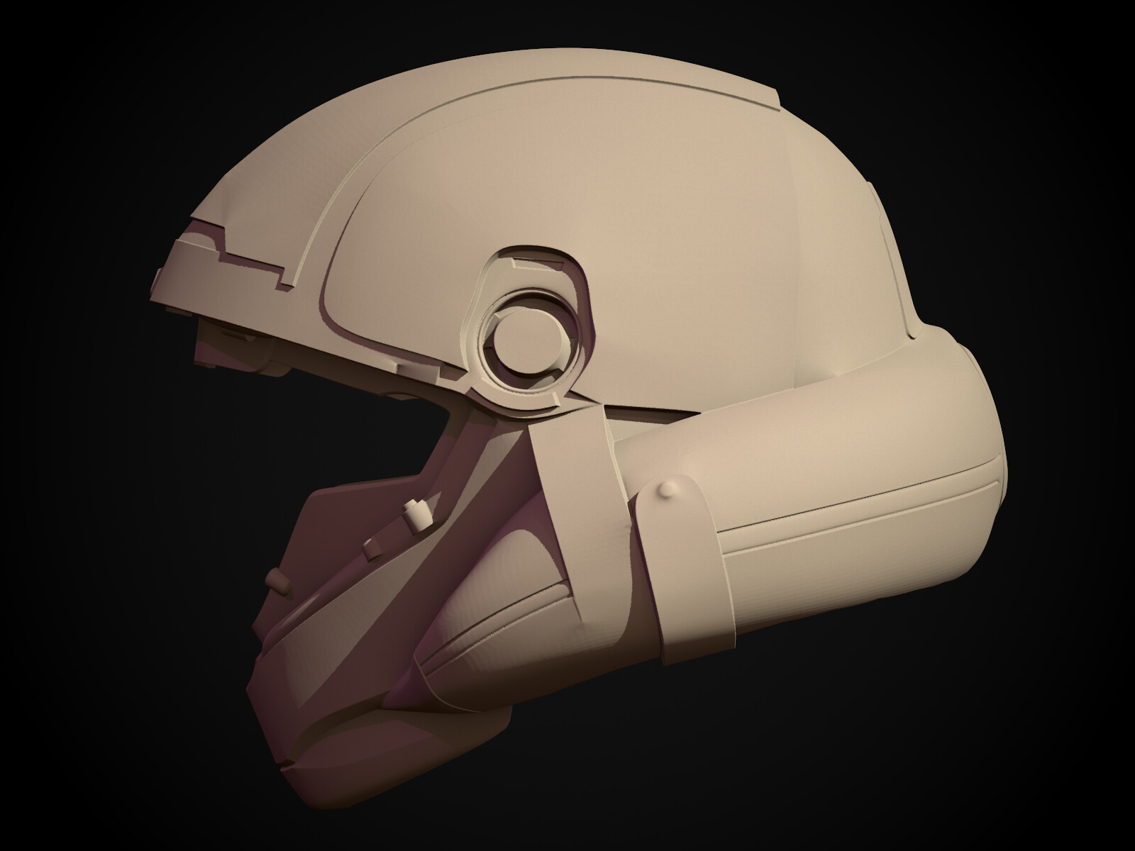 AN[Real] - Printable ODST Buck Helmet (STL)