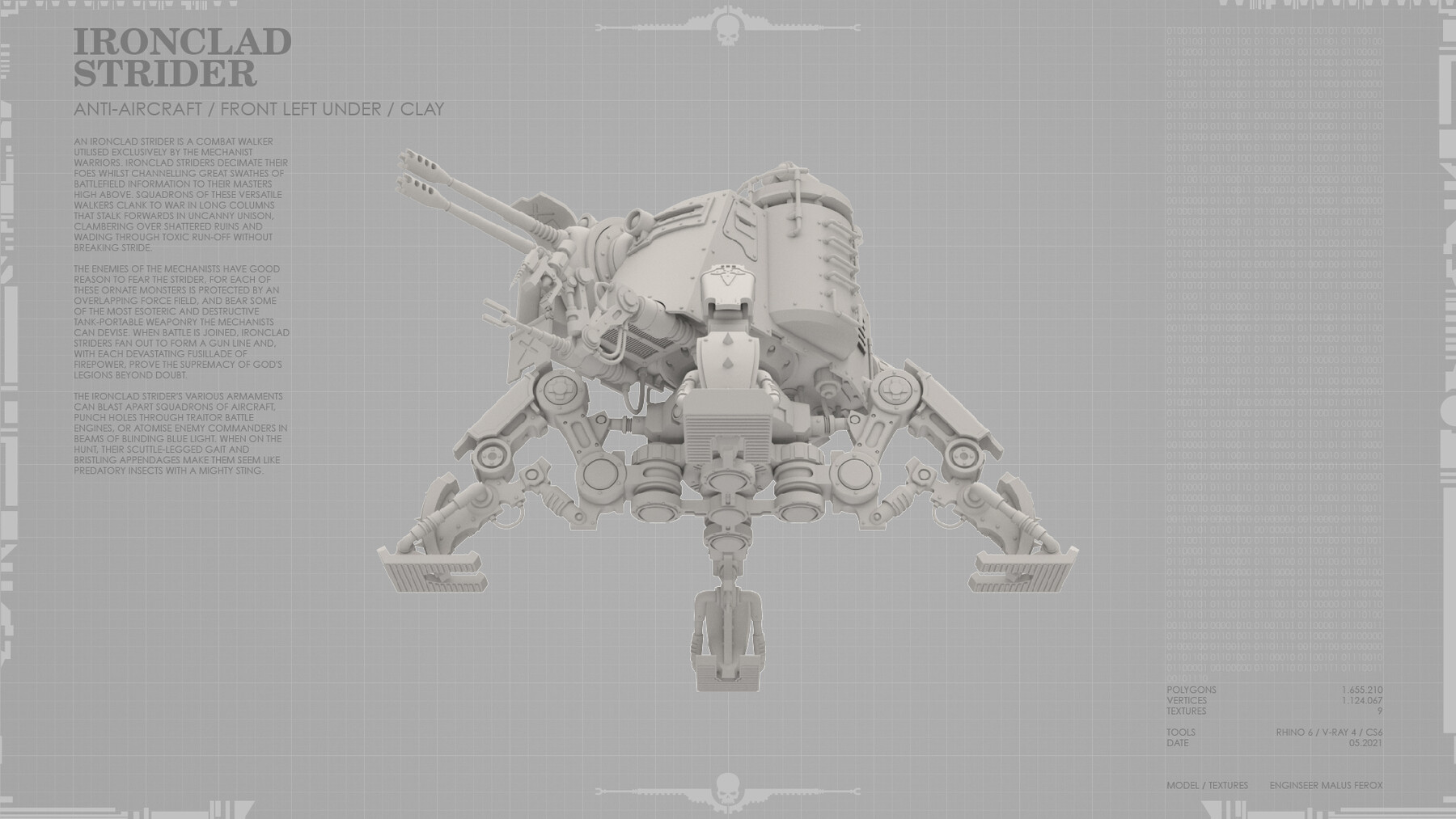 ArtStation - Ironclad Strider | Resources