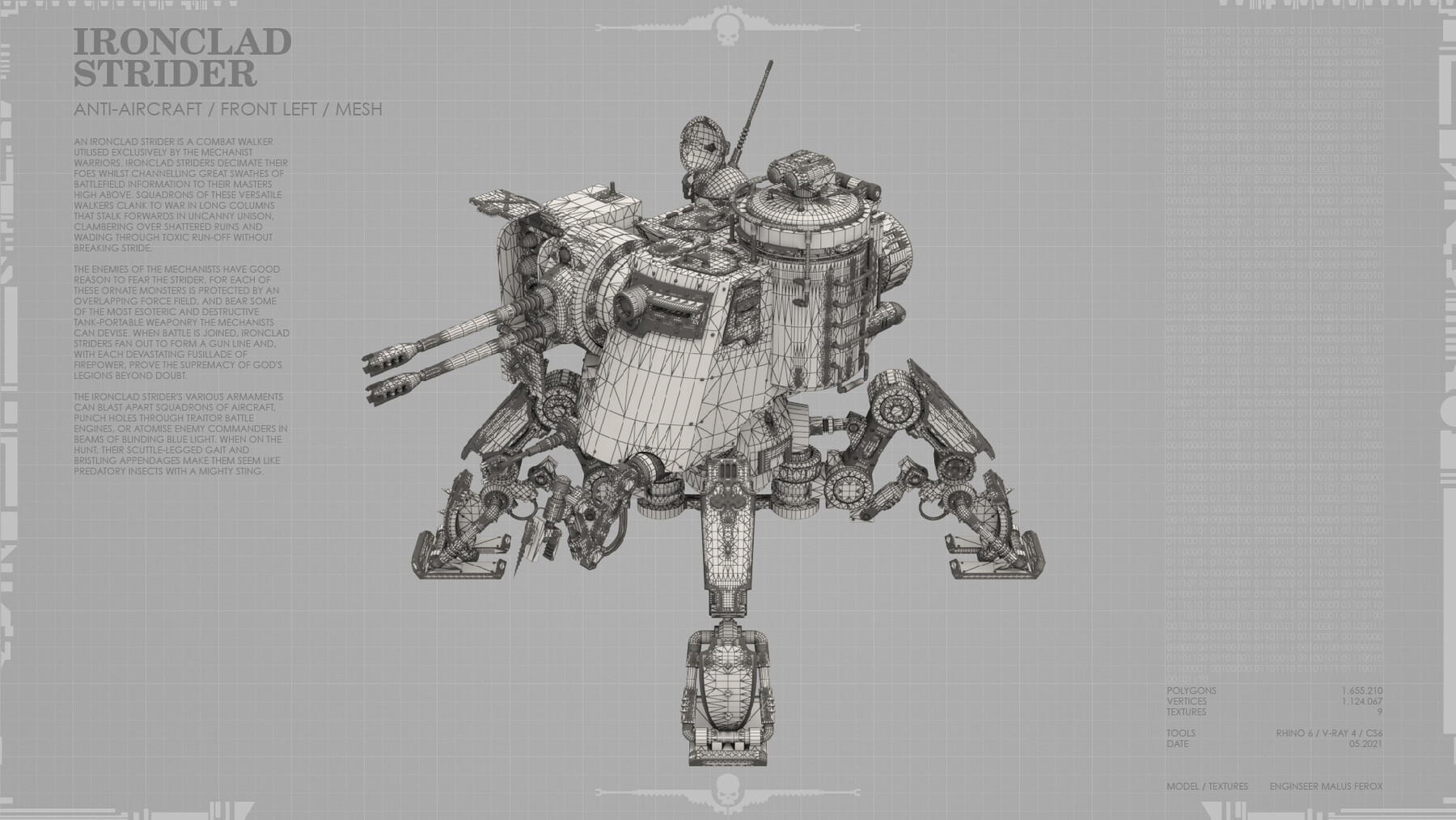 ArtStation - Ironclad Strider | Resources
