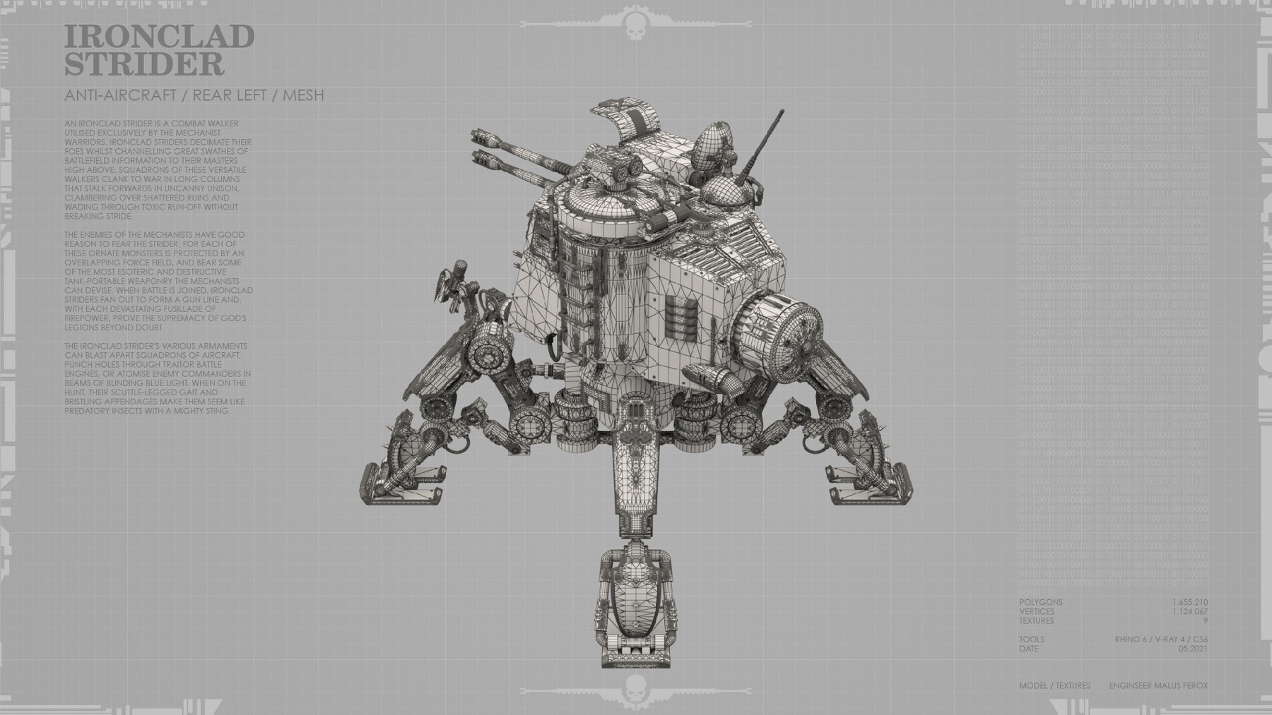 ArtStation - Ironclad Strider | Resources