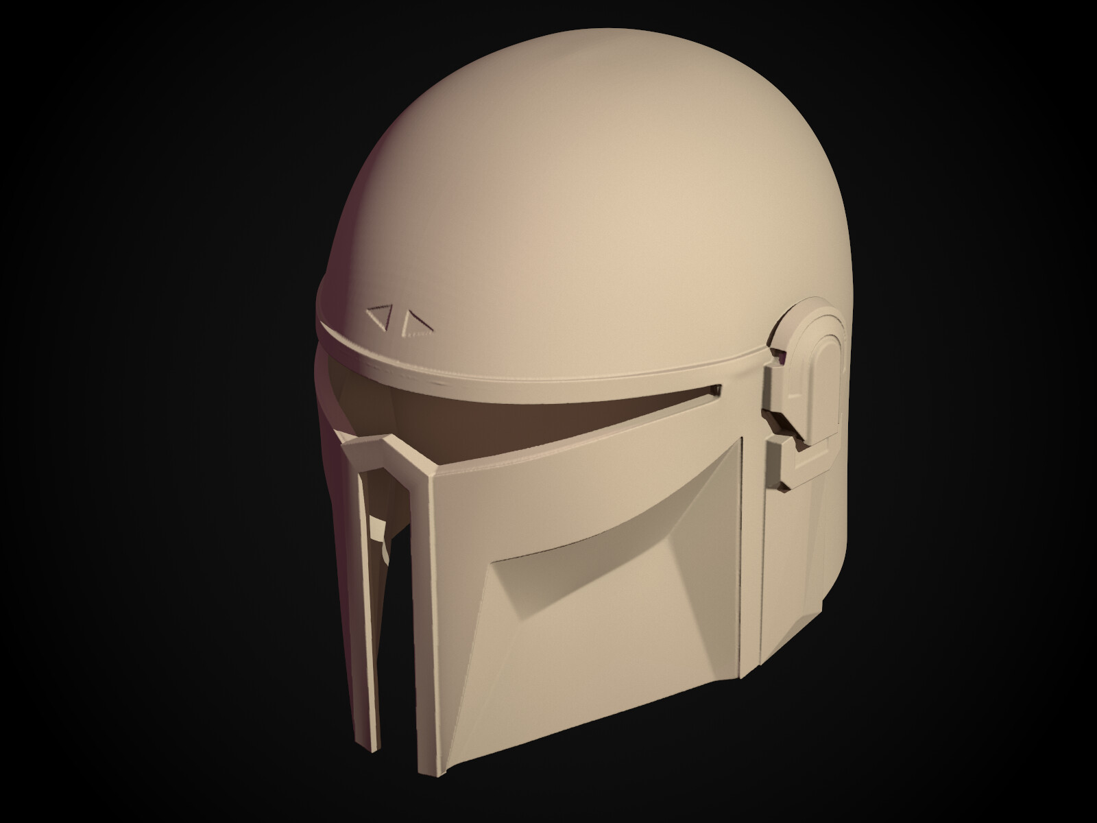 ArtStation - Printable mandalorian art helmet (STL) | Resources