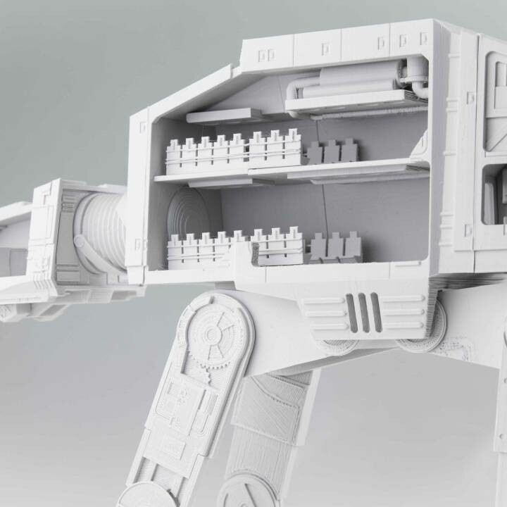 ArtStation - Detailed AT-AT from Star Wars Scale | Resources
