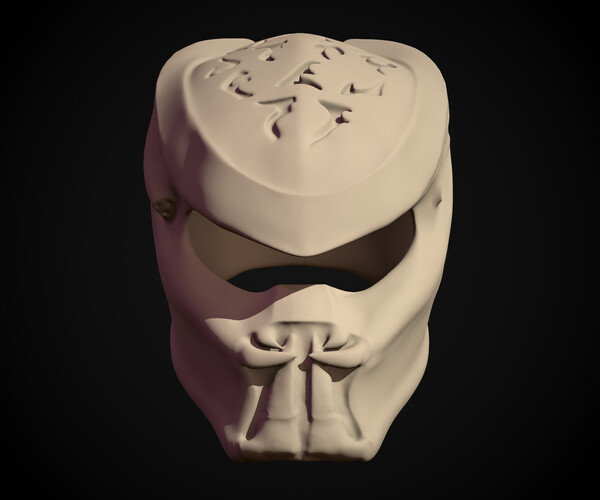 ArtStation - Printable Predator Helmet (STL) | Resources