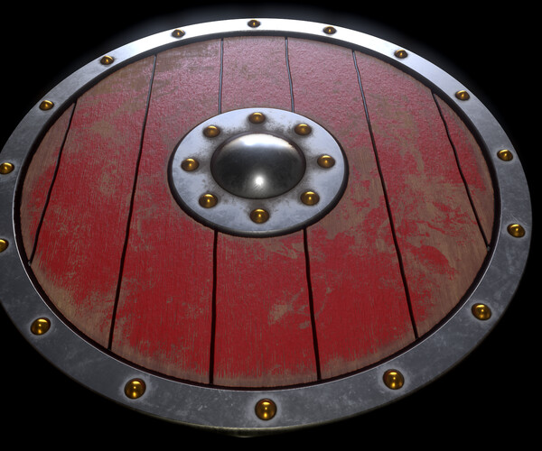ArtStation - Procedural Round Shield Material Tutorial | Tutorials