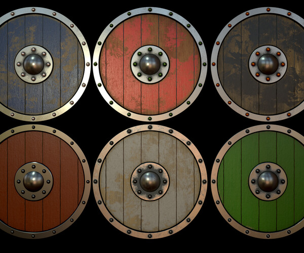 ArtStation - Procedural Round Shield Material Tutorial | Tutorials