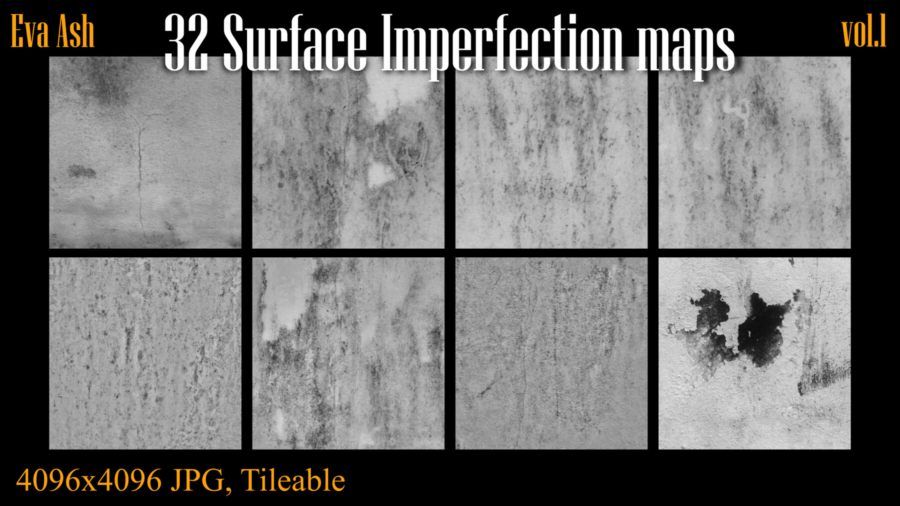 ArtStation - 32 Grunge maps | Brushes