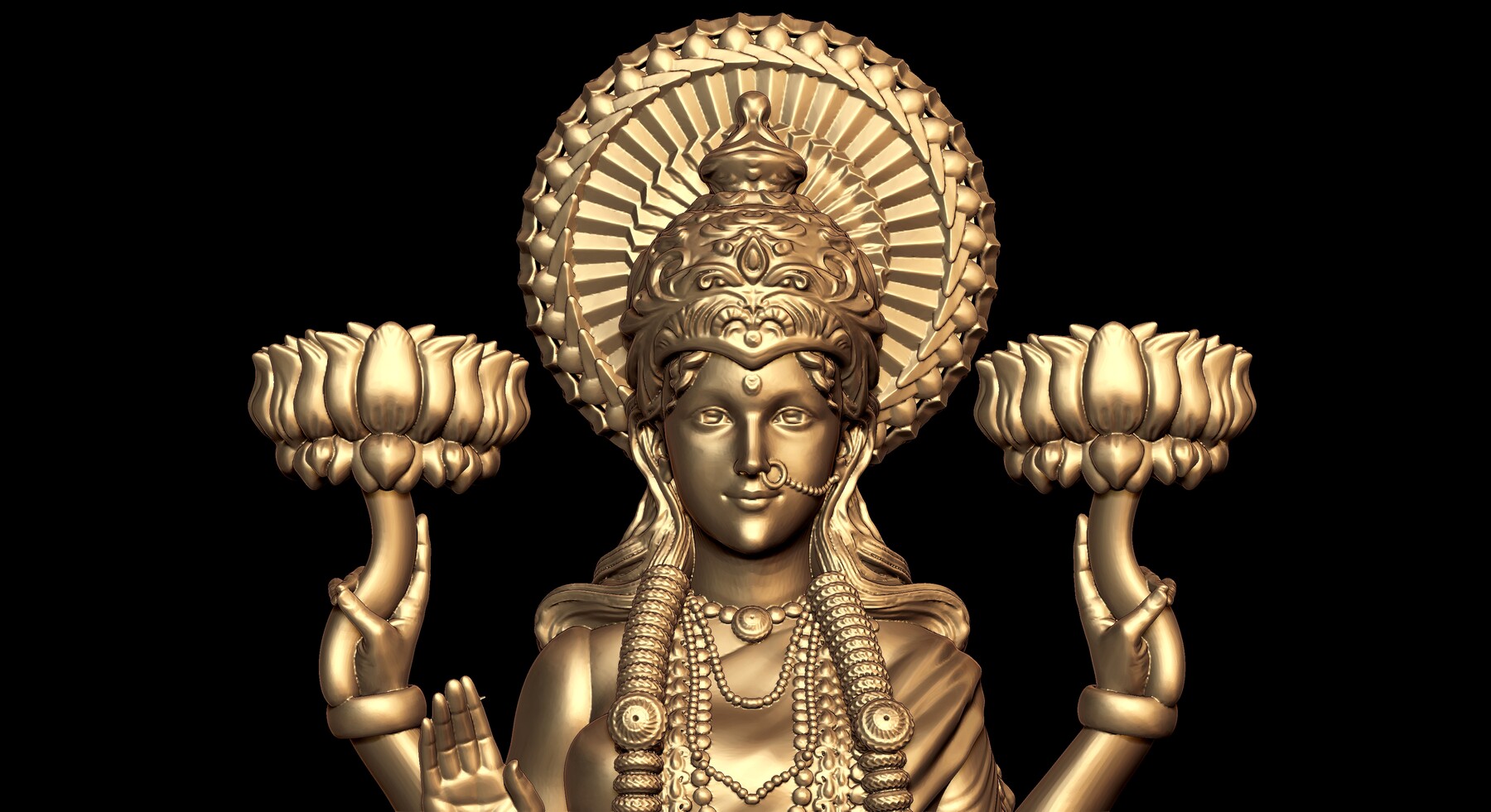 ArtStation - Laxmi Ji Model 01 | Resources