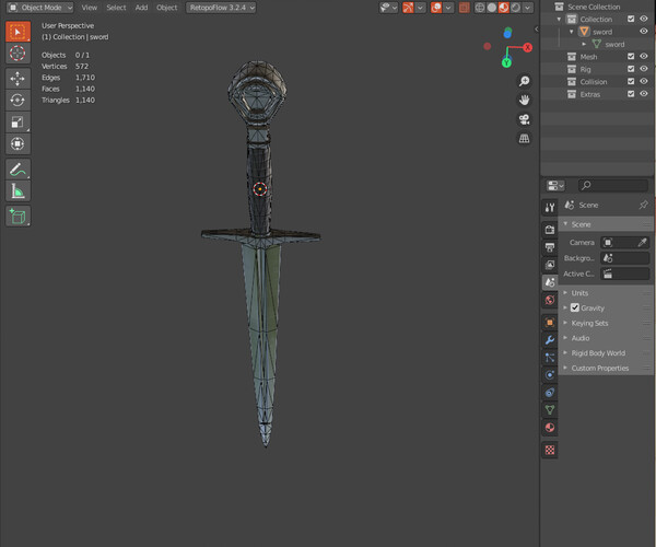 ArtStation - medieval sword | Game Assets