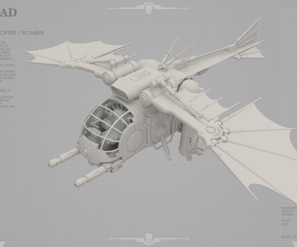 ArtStation - Ironclad Glider | Game Assets