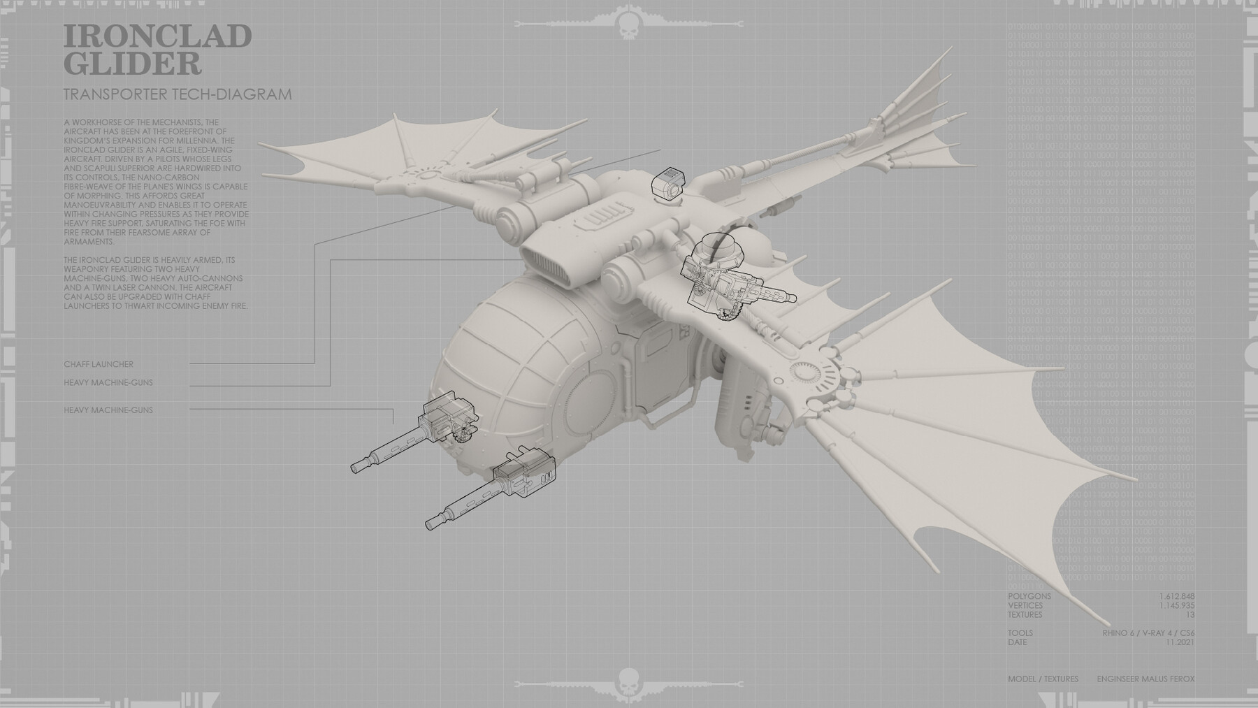 ArtStation - Ironclad Glider | Game Assets