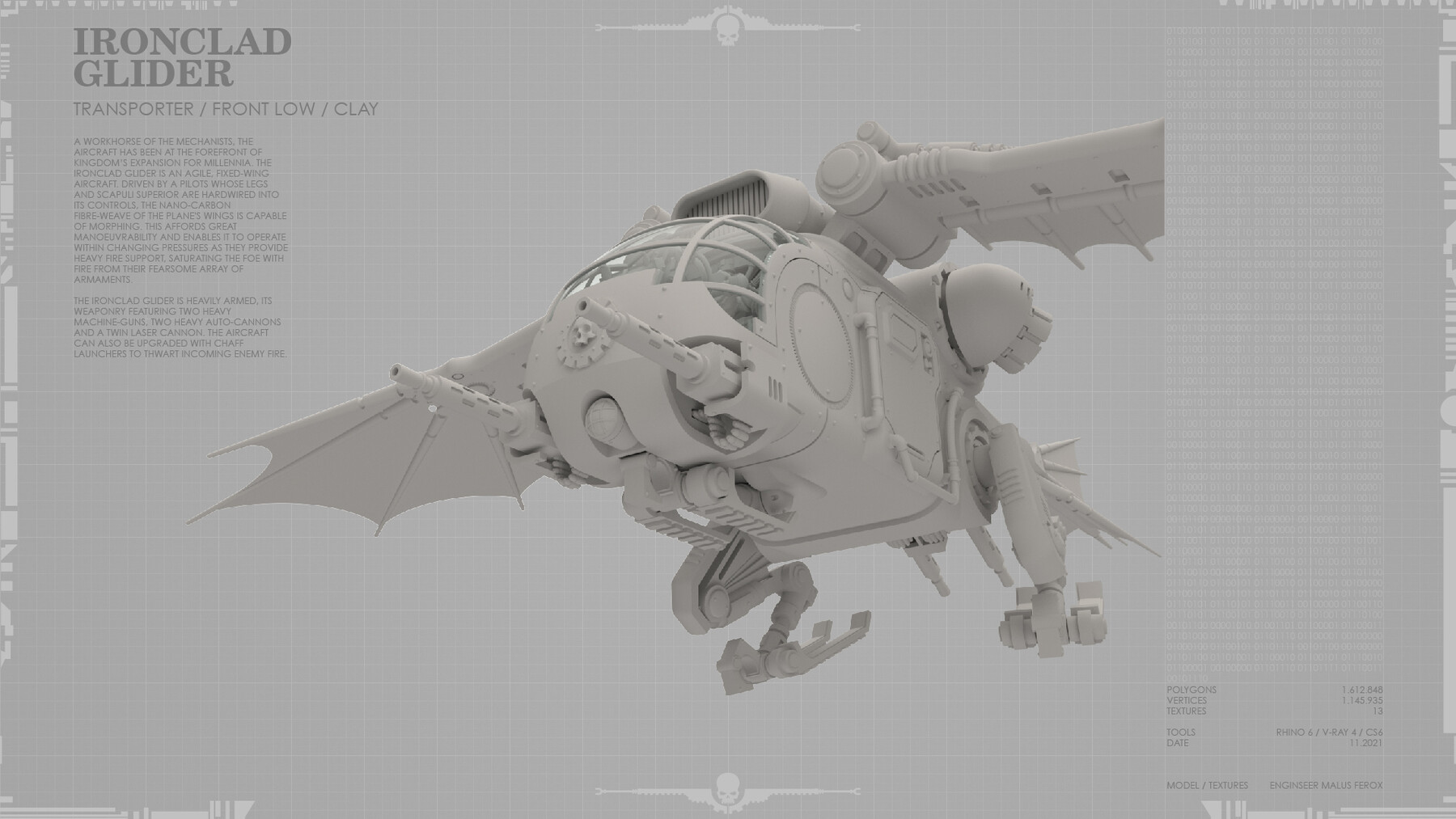 ArtStation - Ironclad Glider | Game Assets