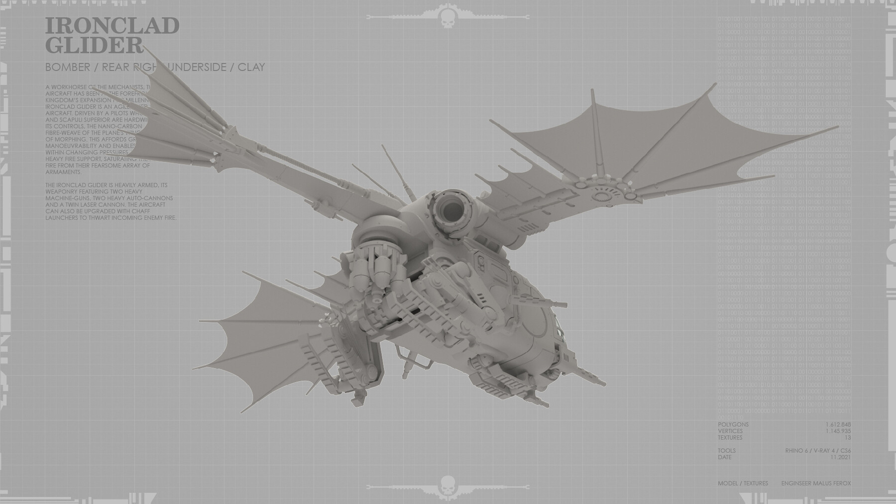 ArtStation - Ironclad Glider | Game Assets