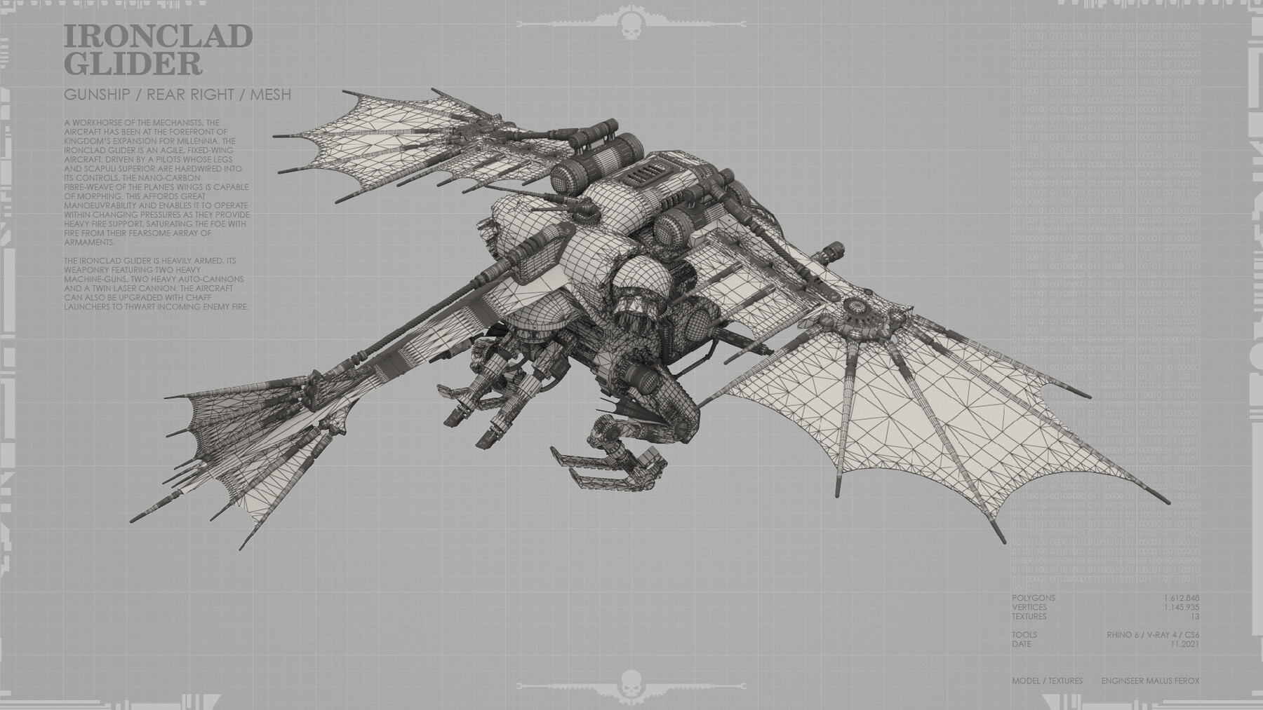 ArtStation - Ironclad Glider | Game Assets