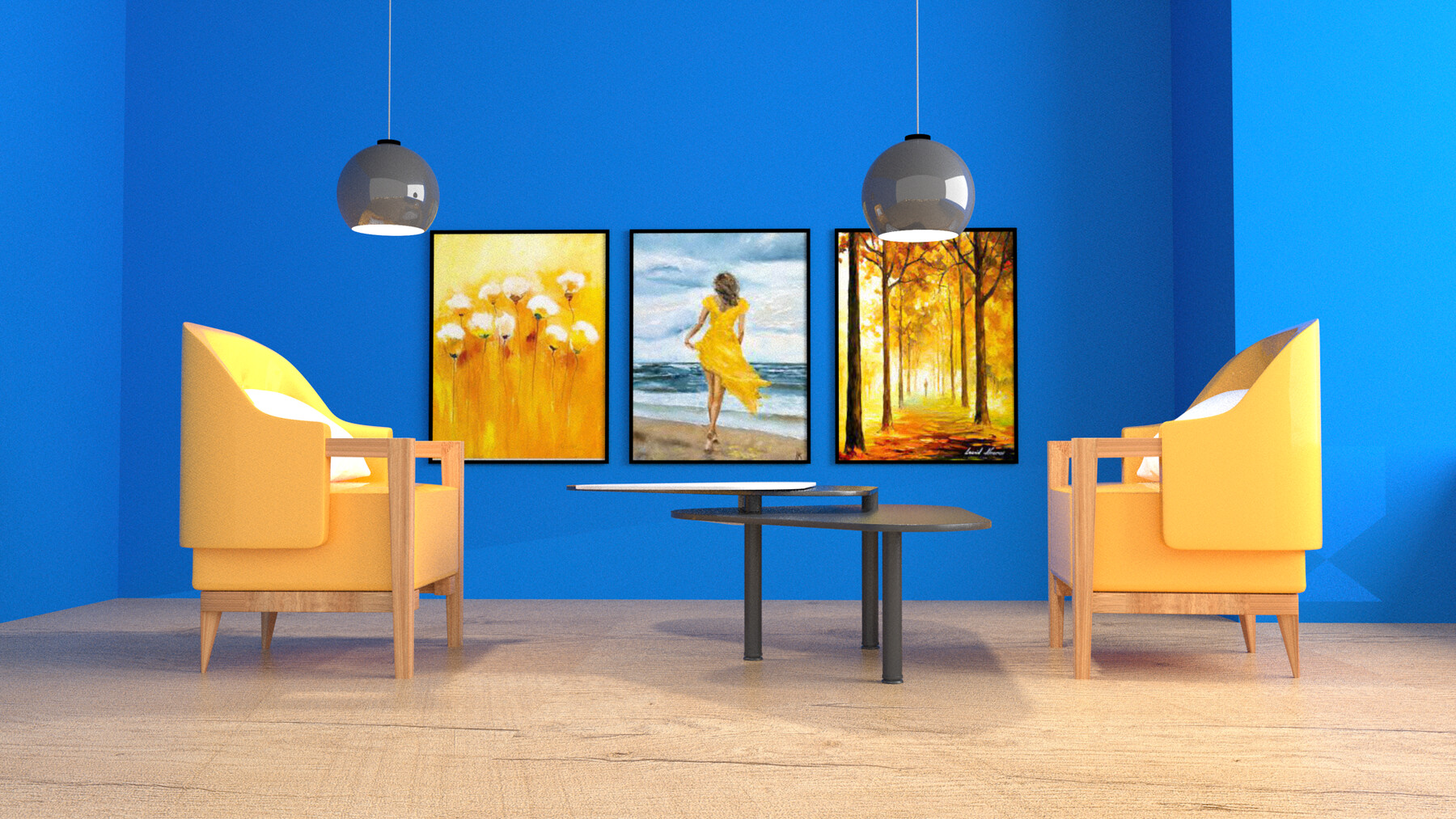 ArtStation - blue lounge | Resources