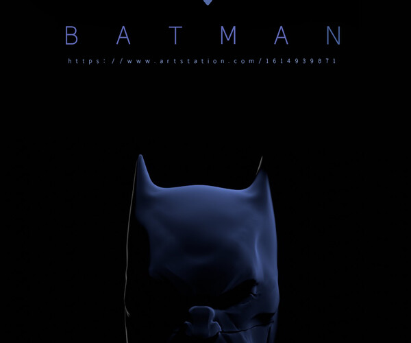 ArtStation - Batman head | Resources