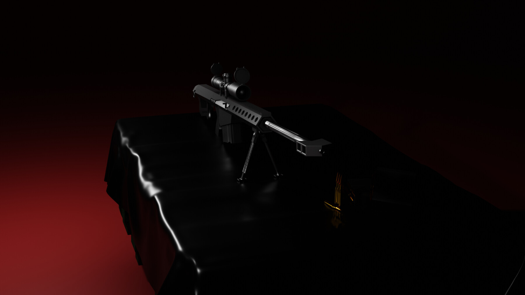 ArtStation - BARRETT M107 | Game Assets