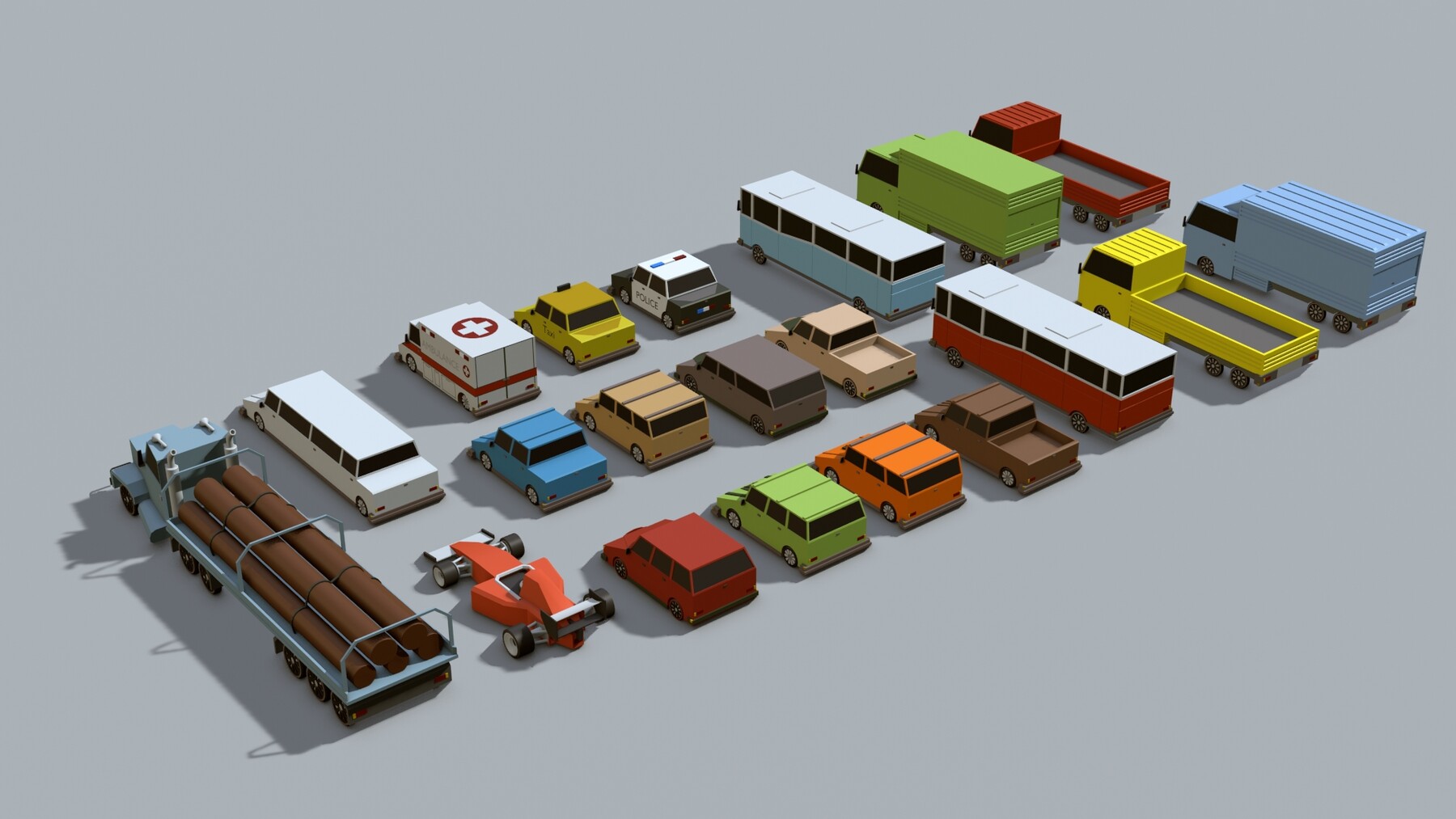 ArtStation - Race Track Collection for Games | Game Assets