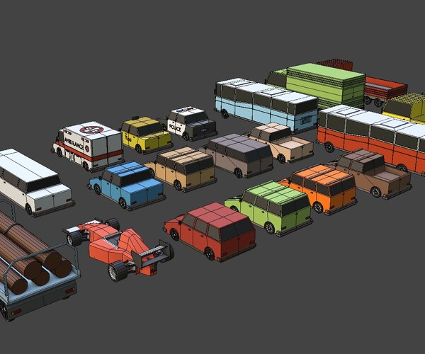 ArtStation - Race Track Collection for Games | Game Assets