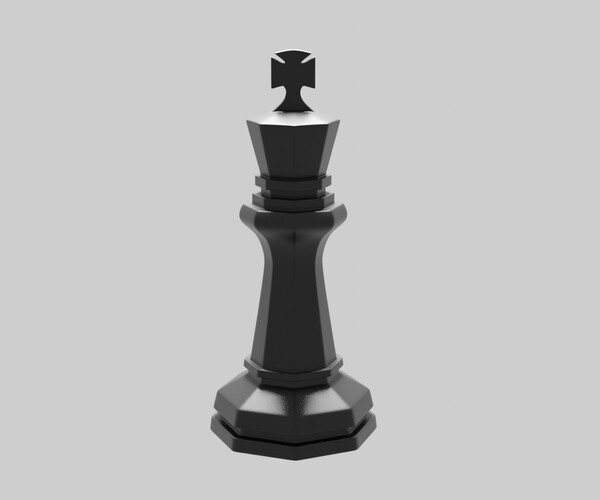 ArtStation - King Chess Coin | Resources
