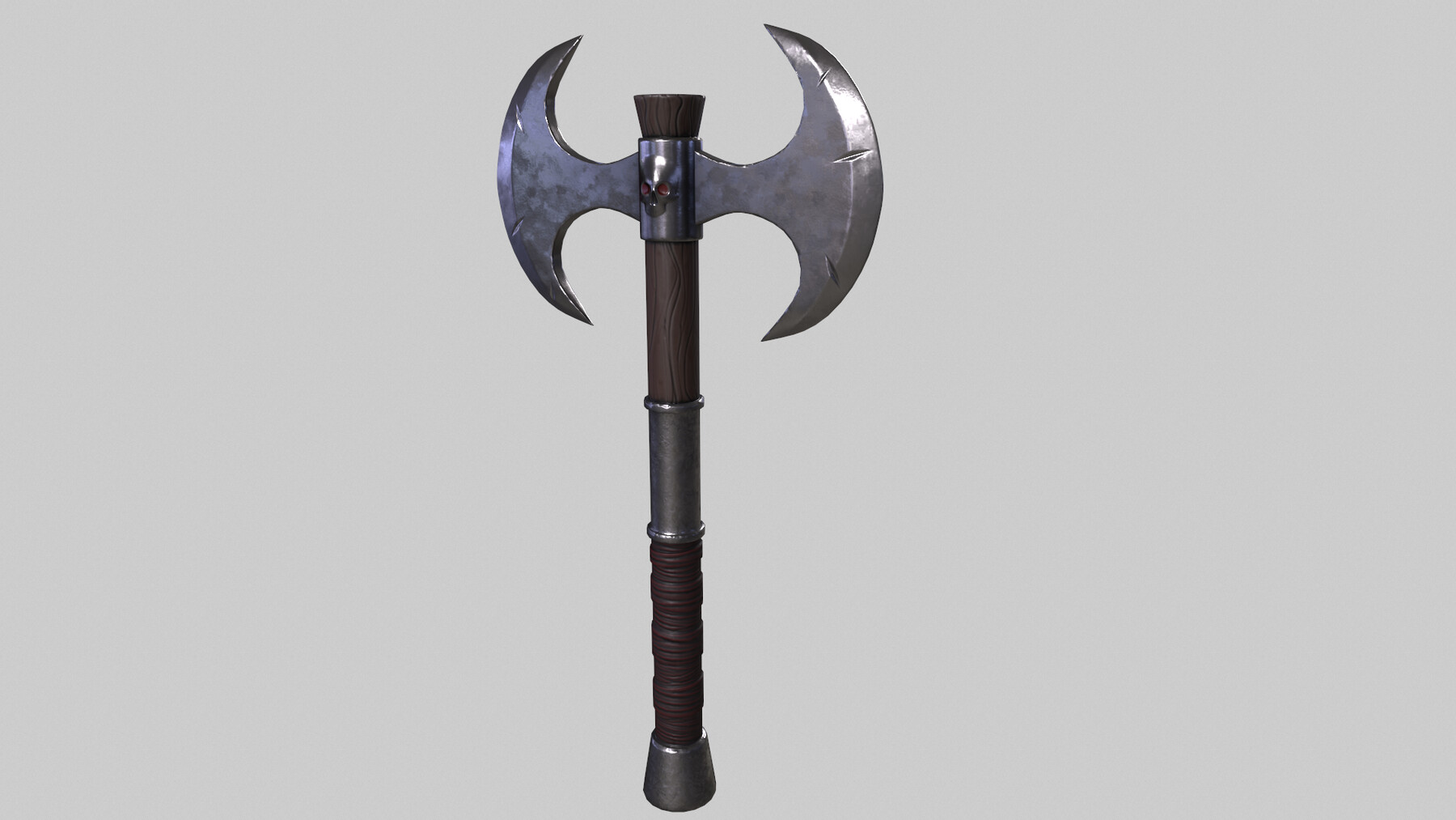 ArtStation - Double Warrior Axe Stylized 3D model | Game Assets