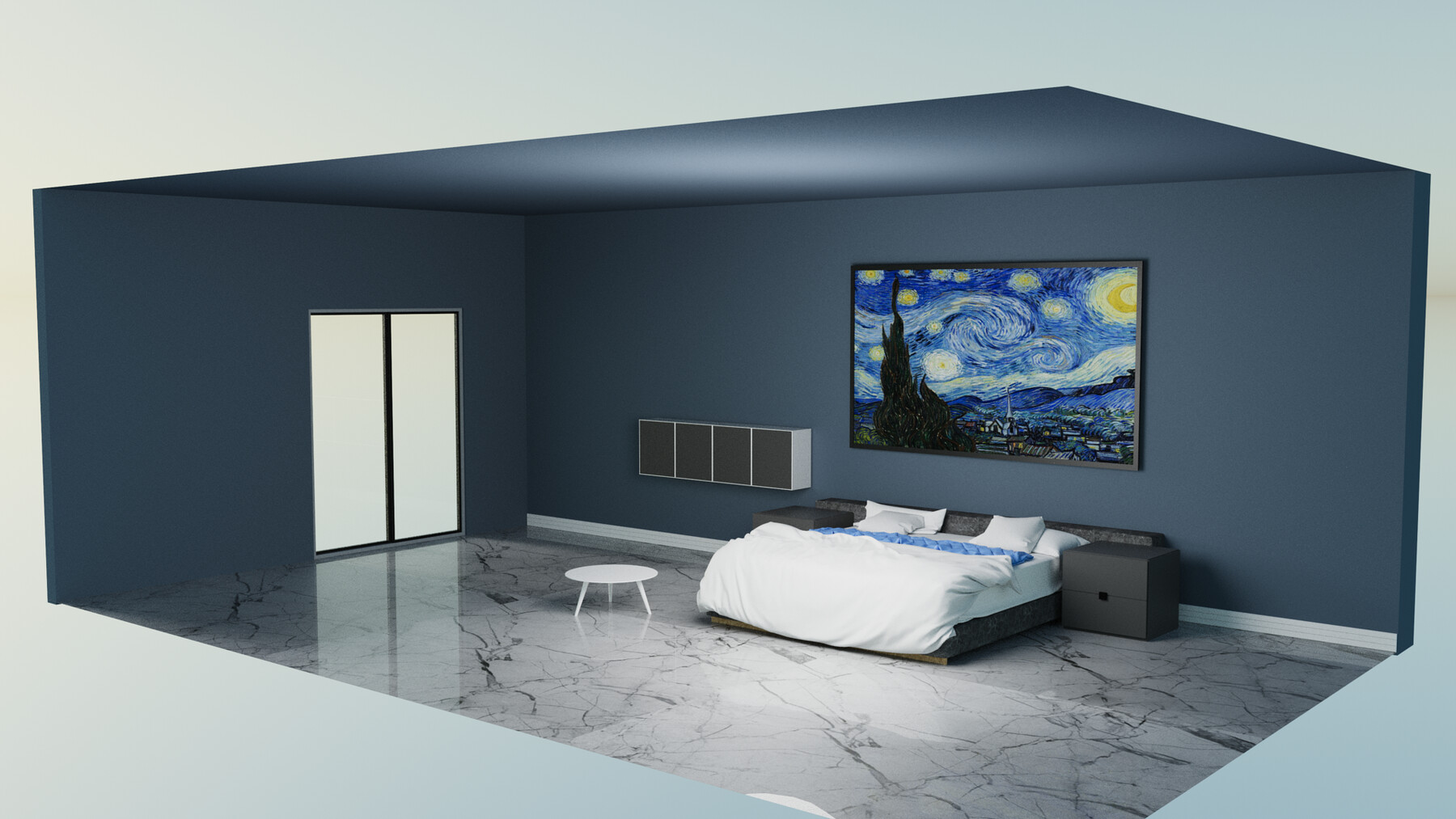 ArtStation - simple bedroom | Game Assets