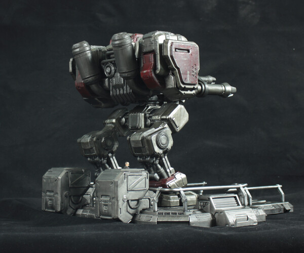 ArtStation - Goliath - Starcraft 2 3D Print | Resources