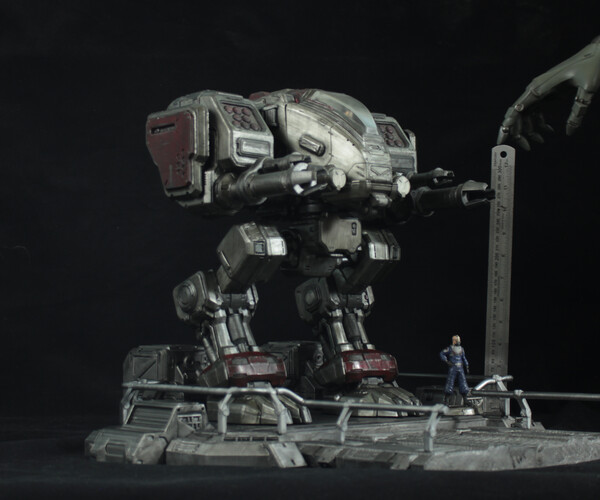 ArtStation - Goliath - Starcraft 2 3D Print | Resources