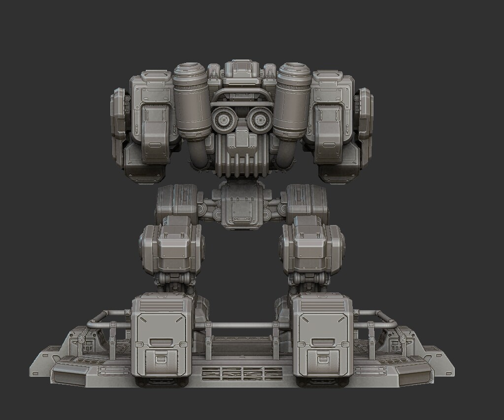 ArtStation - Goliath - Starcraft 2 3D Print | Resources