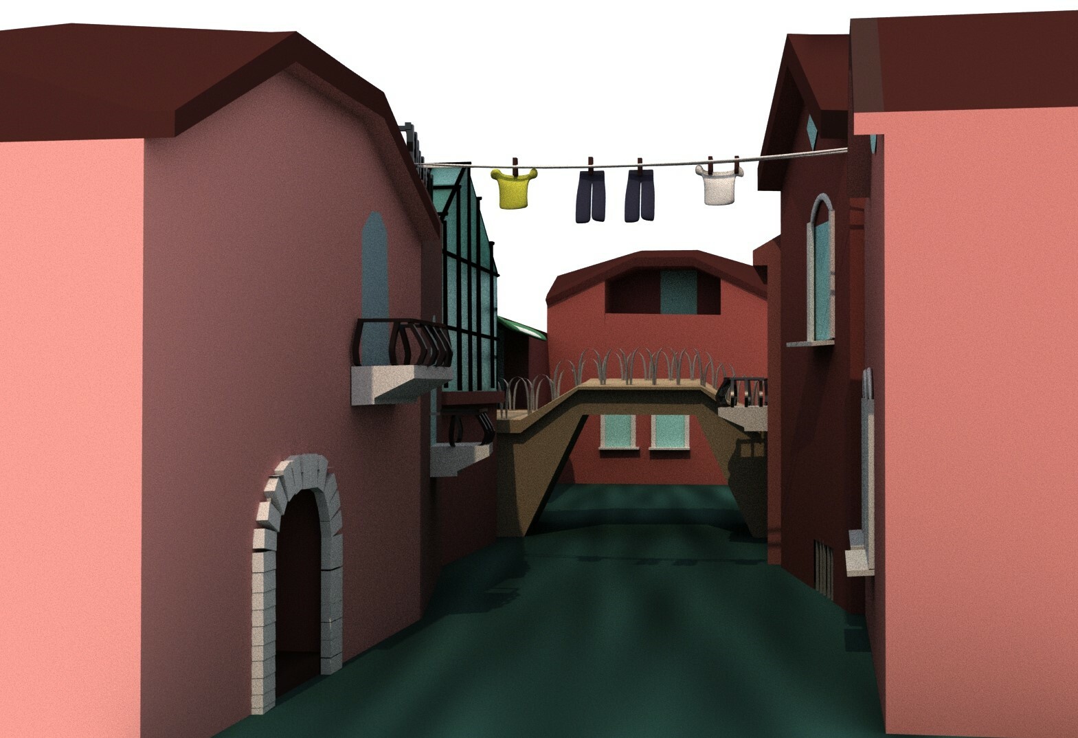 ArtStation - Imaginary Street Model | Game Assets