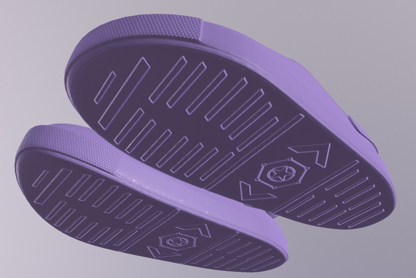 ArtStation - CROCS SLIPPER-SHOES low-poly PBR | Game Assets