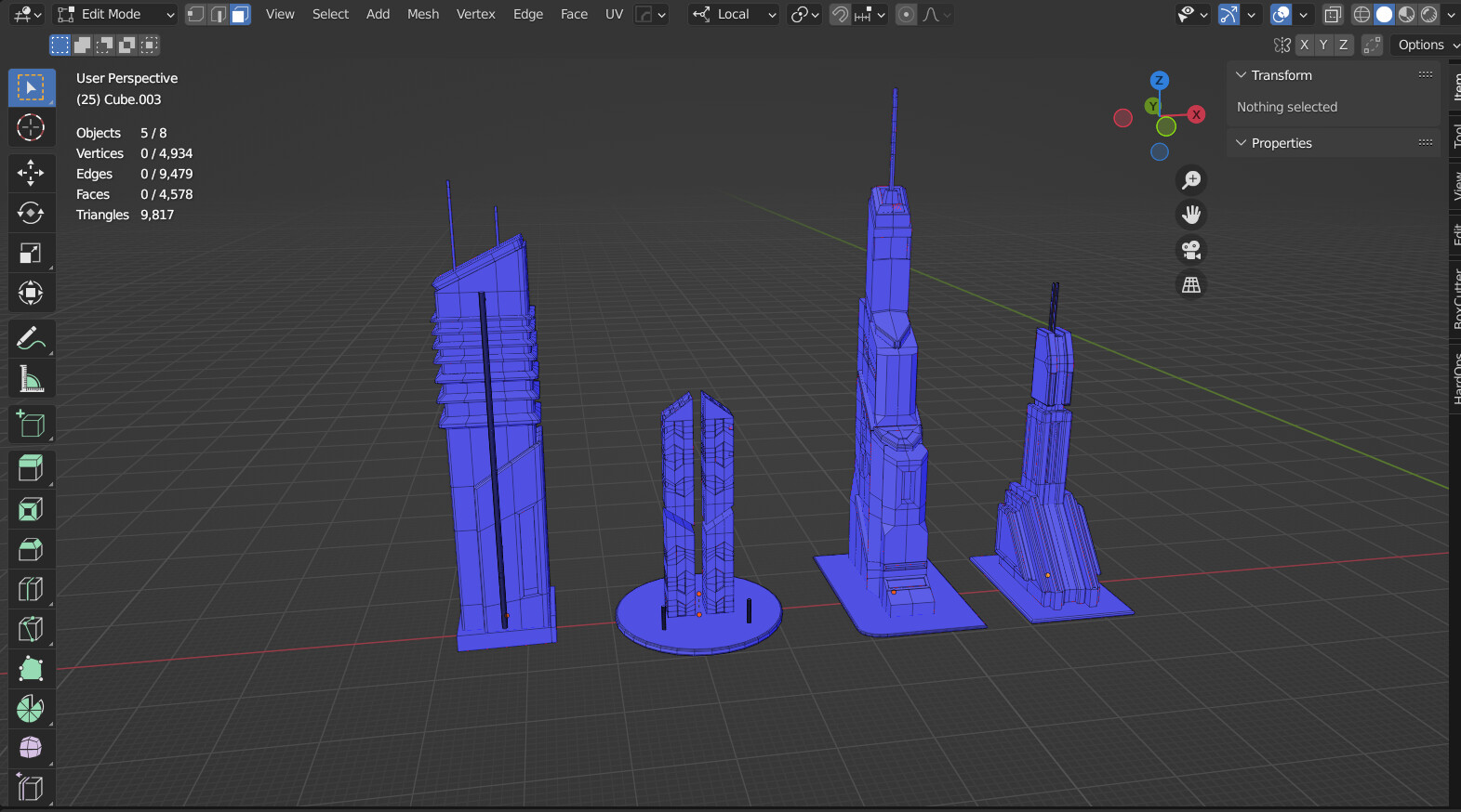ArtStation - Cyberpunk Building | Game Assets