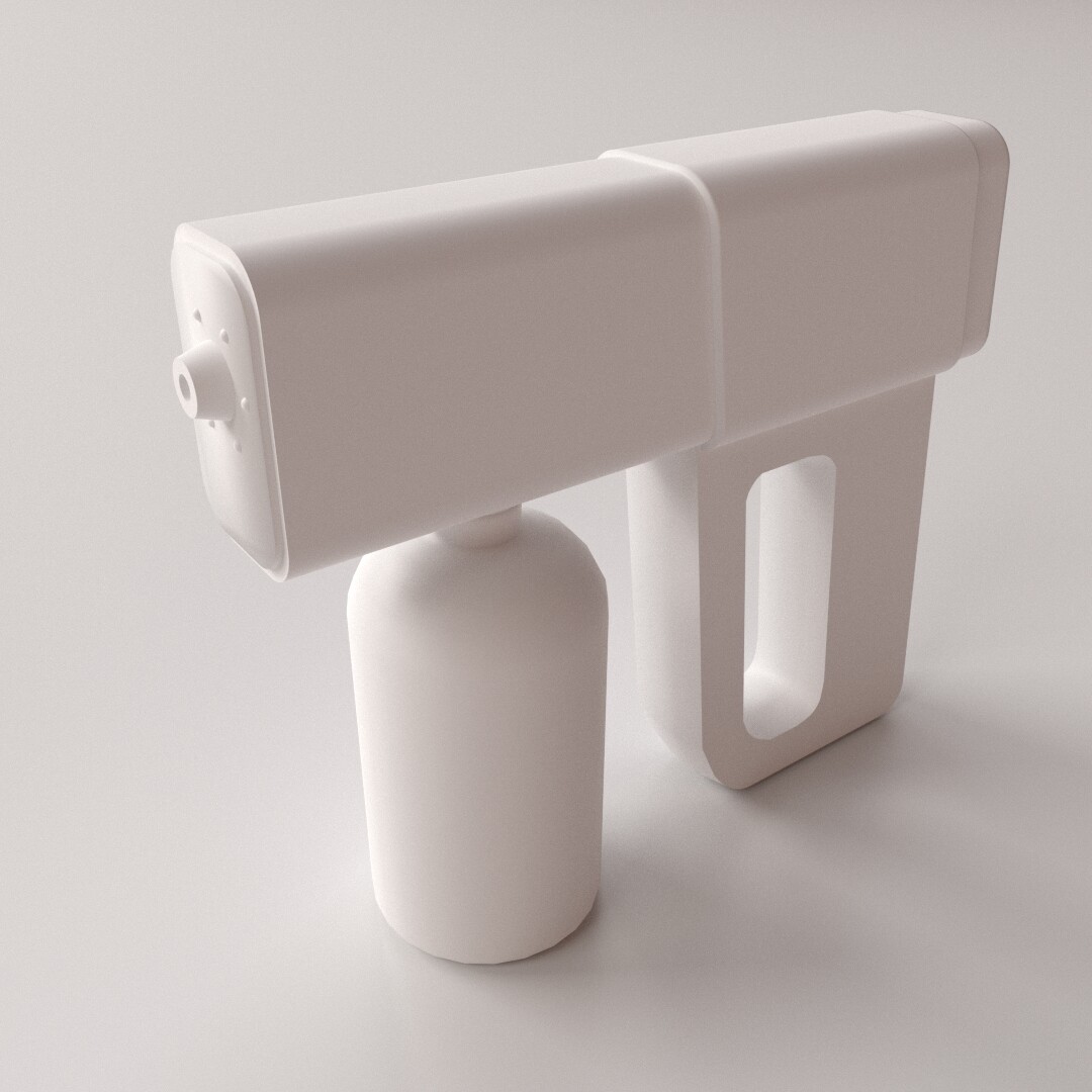 ArtStation - Nano Spray Gun | Game Assets