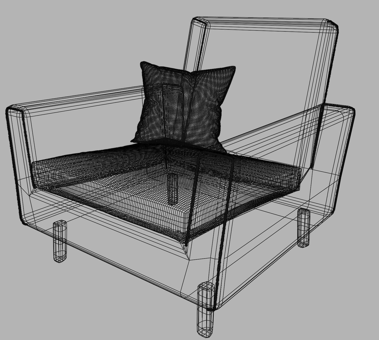 ArtStation - Retro armchair | Resources