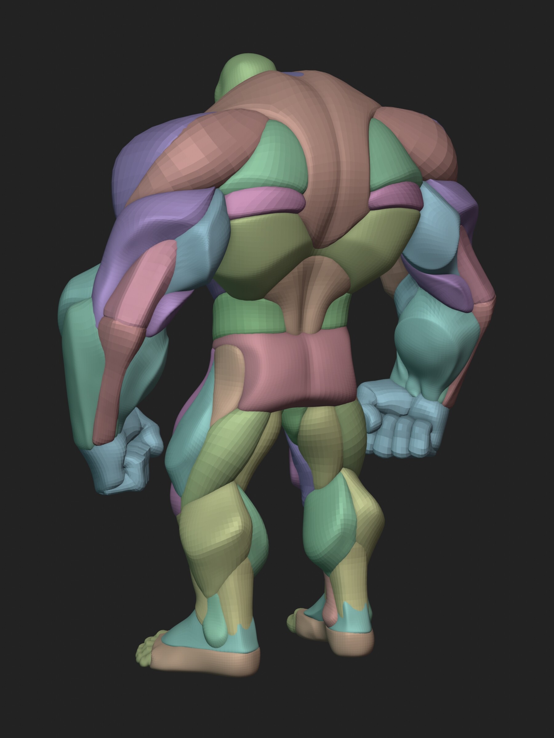 ArtStation - Super Hero Anatomy Blockout V2 | Resources