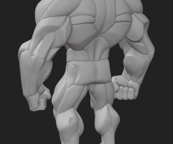 ArtStation - Super Hero Anatomy Blockout V2 | Resources
