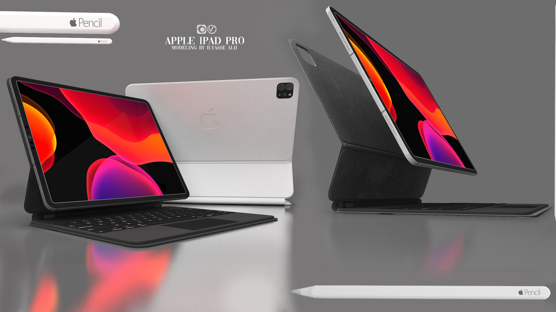 Pro - apple ipad pro 3D model