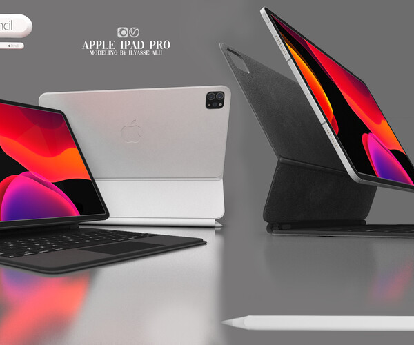 ArtStation - apple ipad pro 3D model | Resources