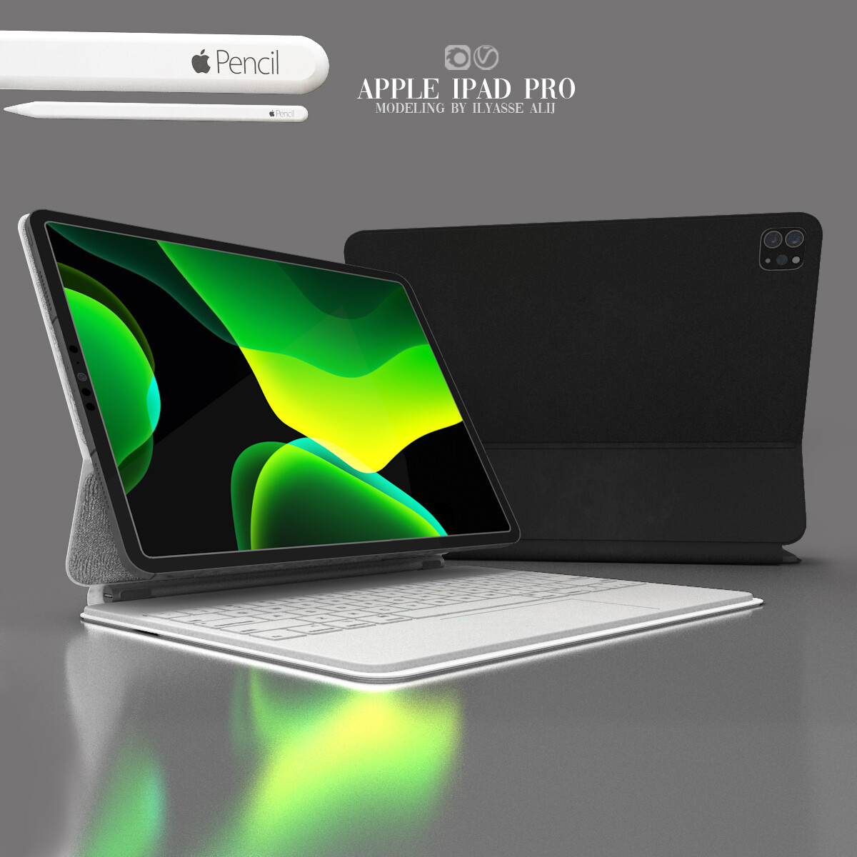 ArtStation - apple ipad pro 3D model | Resources