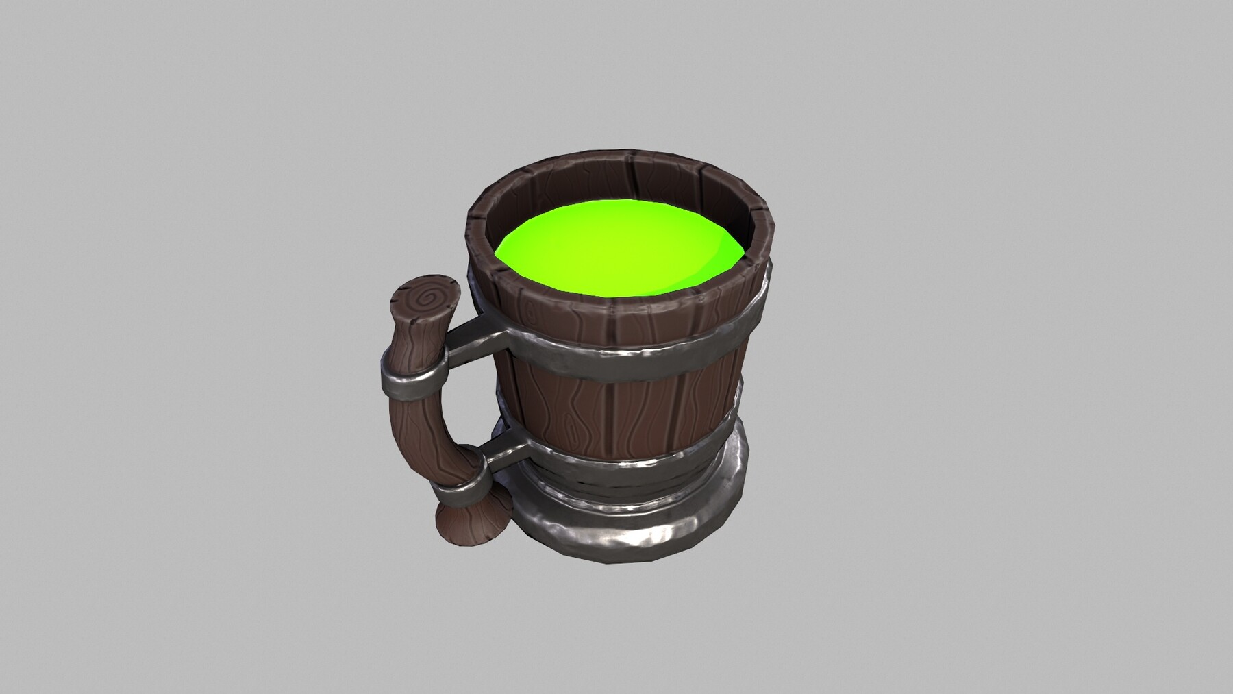 ArtStation - Stylized Mug GameReady Model | Game Assets