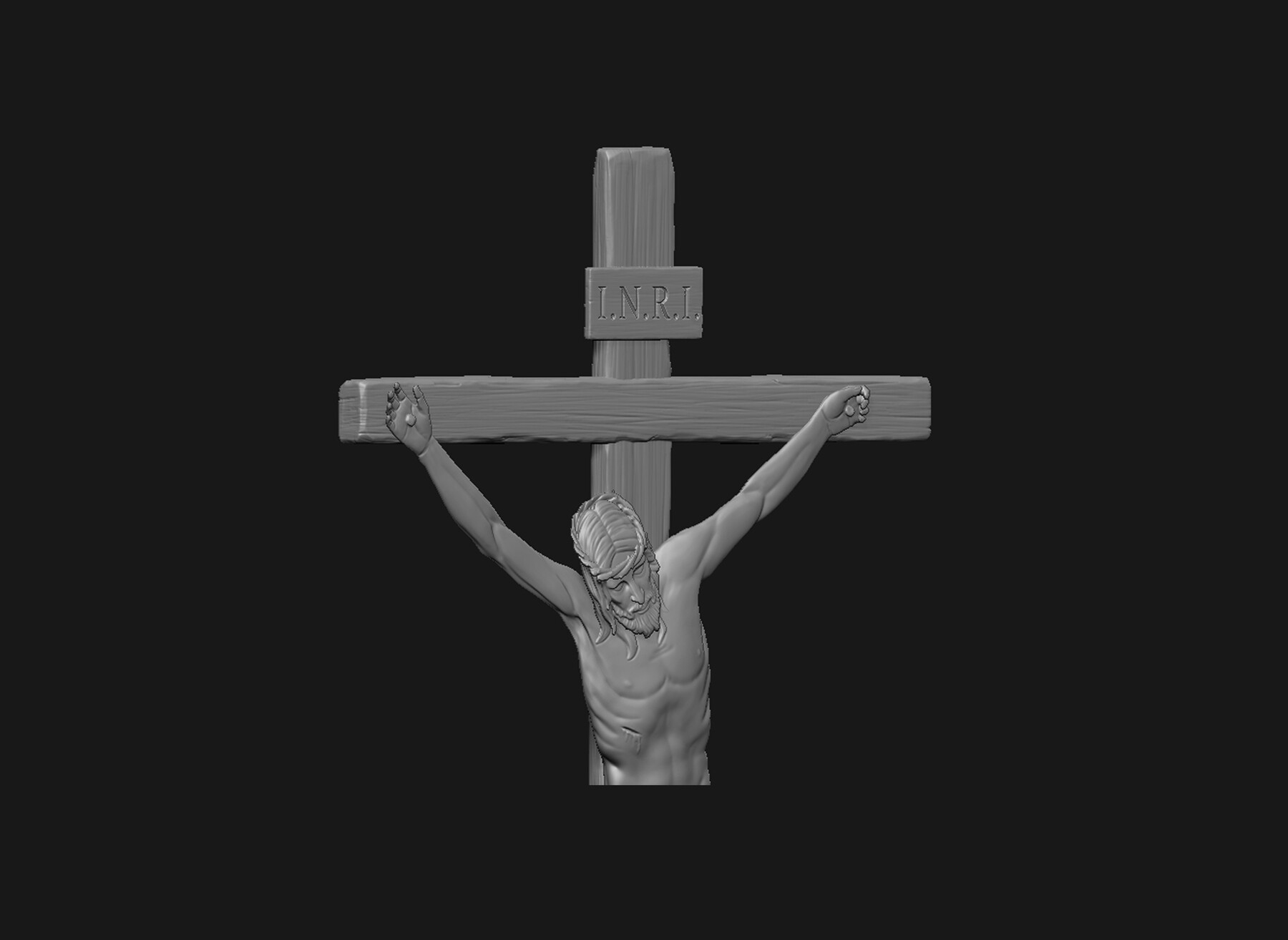 ArtStation - Jesus Crucifix Relief | Resources