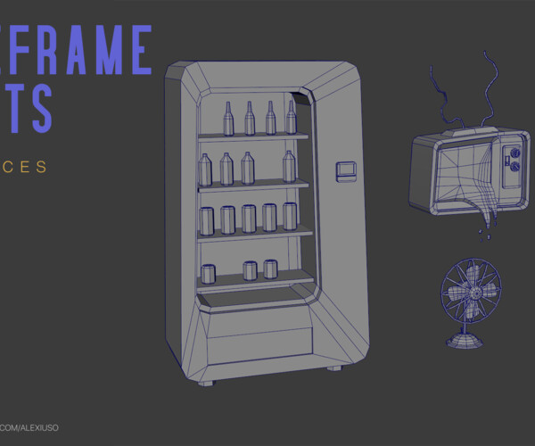 ArtStation - Haunted Motel Asset Pack | Low Poly | Game Assets