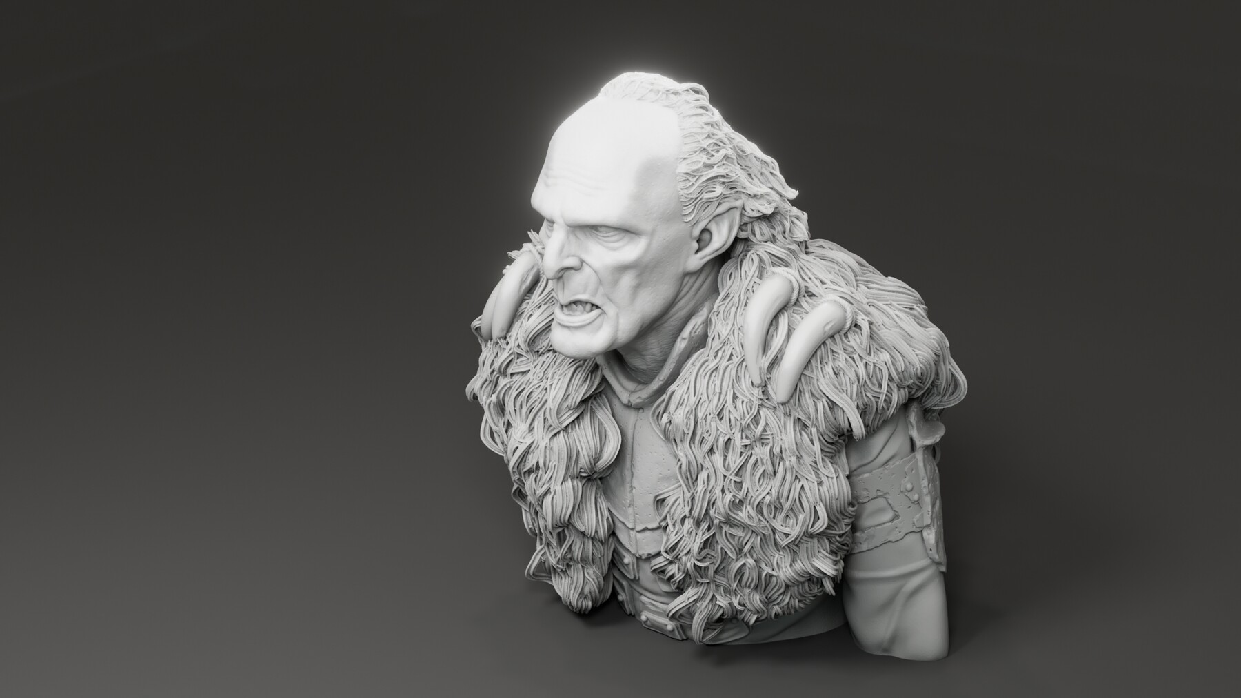 ArtStation - Stephen Ure - Grishnakh - The Lord of the Rings | Resources