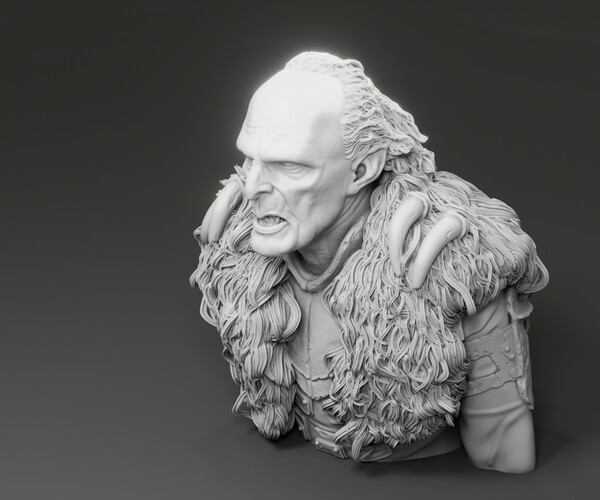 ArtStation - Stephen Ure - Grishnakh - The Lord of the Rings | Resources