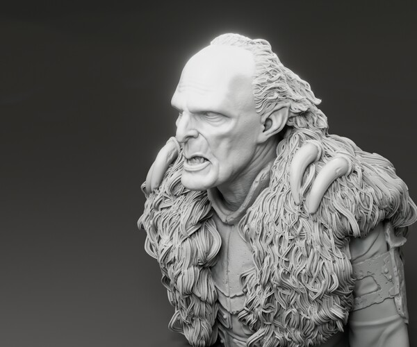 ArtStation - Stephen Ure - Grishnakh - The Lord of the Rings | Resources