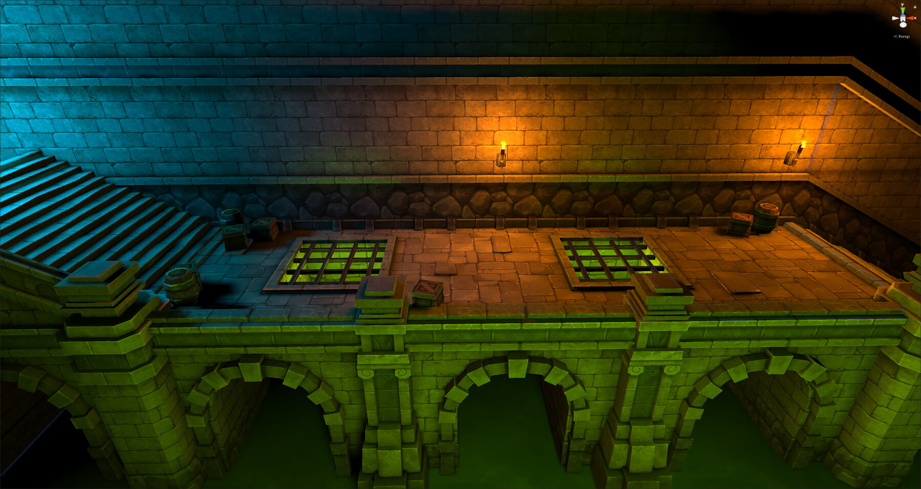 ArtStation - Fantasy Chess RPG Environment - City Alley | Game Assets